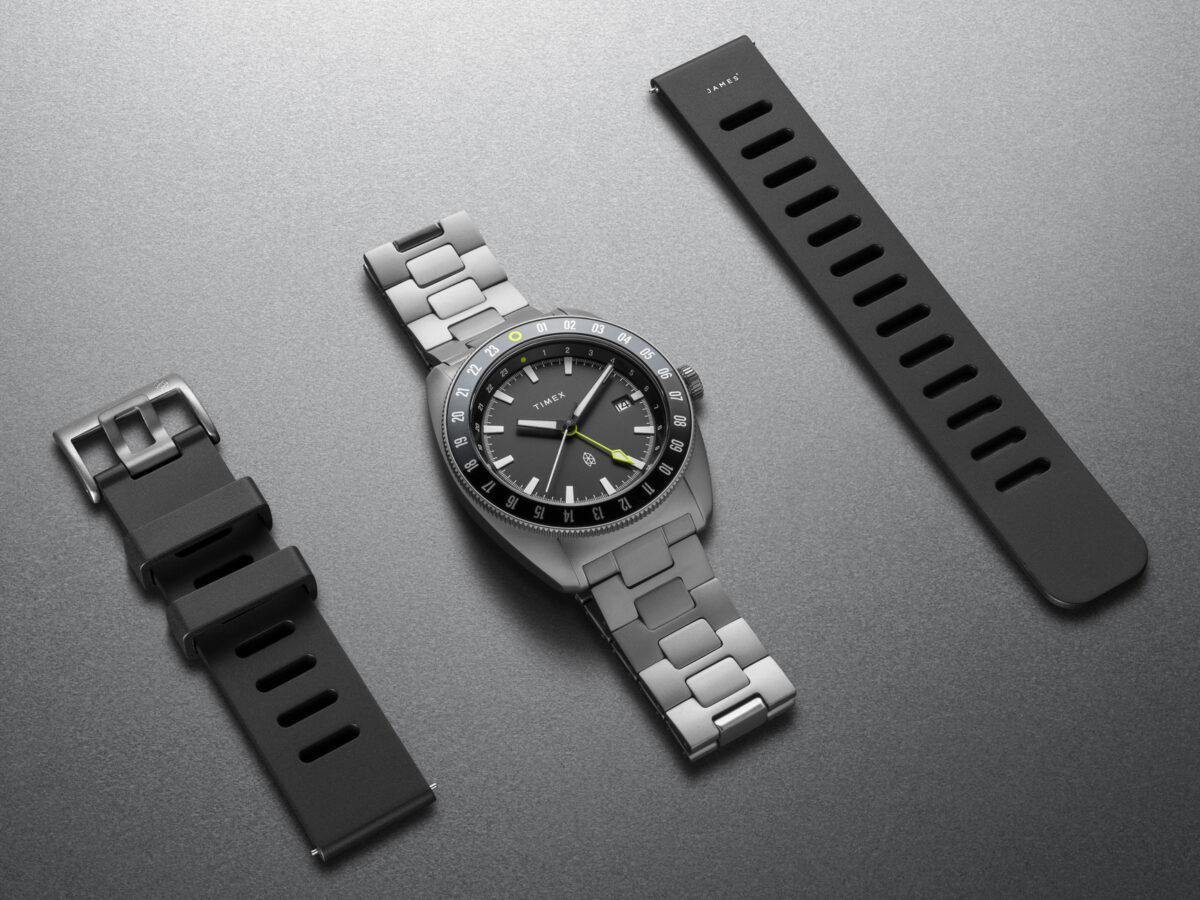 Introducing the Timex Watches X The James Brand Titanium GMT - WATCHPRO USA