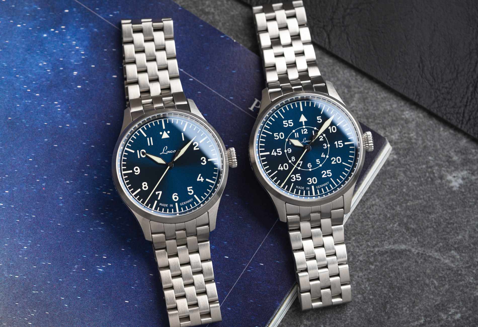 Laco Flieger Pro gets the blues - WATCHPRO USA