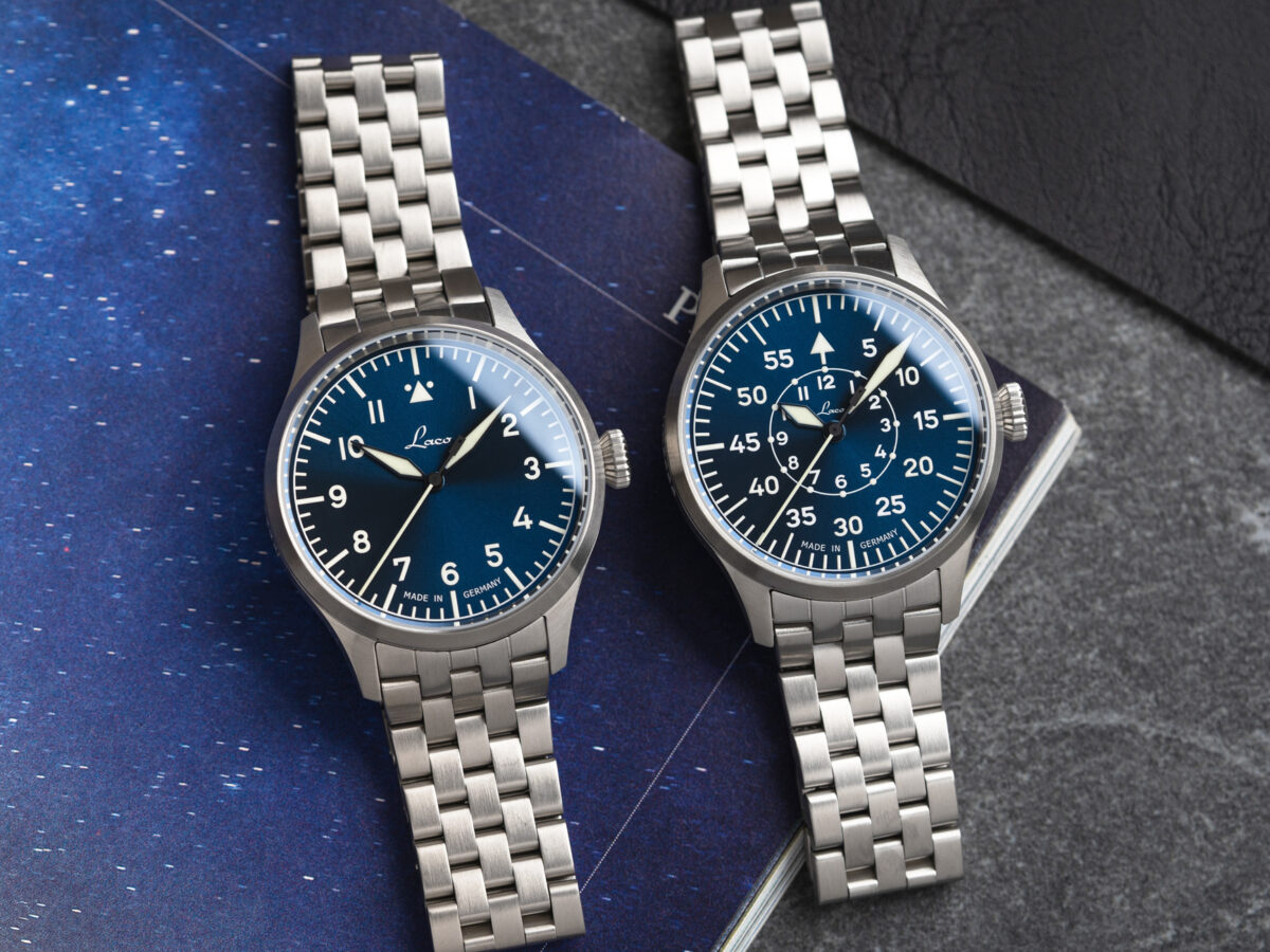 Laco Flieger Pro gets the blues - WATCHPRO USA