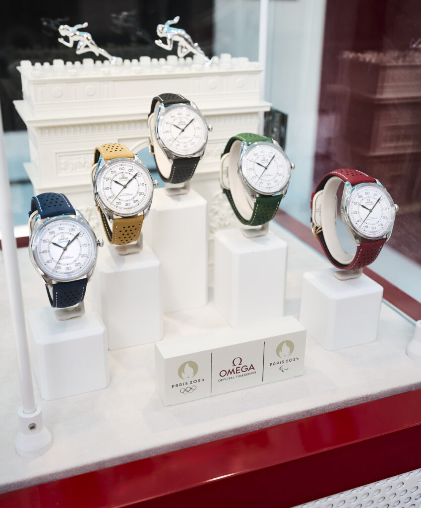 Omega brings Olympics to London department store - WATCHPRO USA