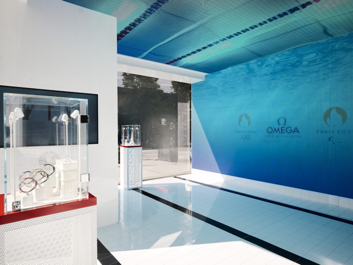 Omega brings Olympics to London department store - WATCHPRO USA