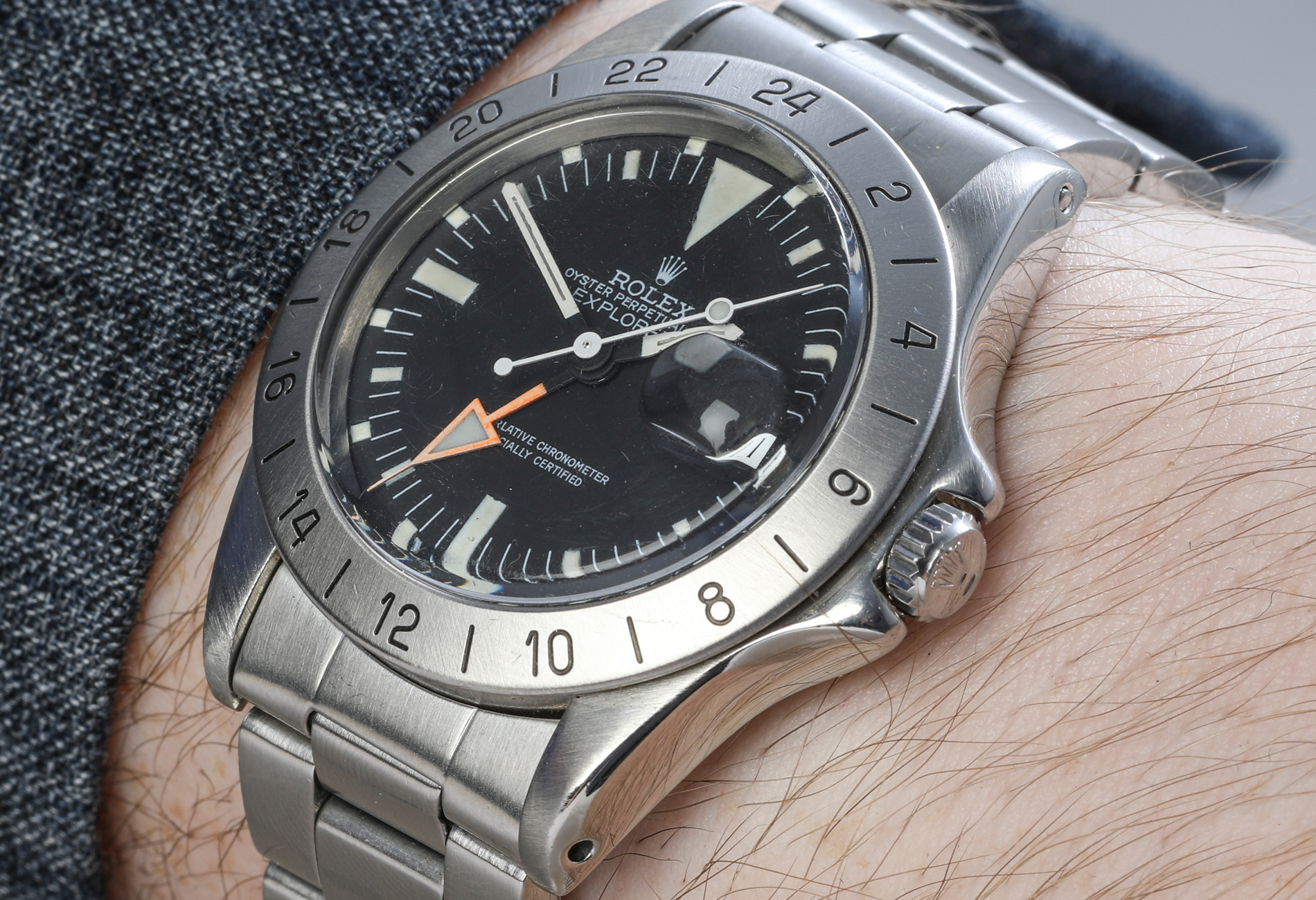 Rare Rolex Explorer made for cave exploration appears at Fellows ...