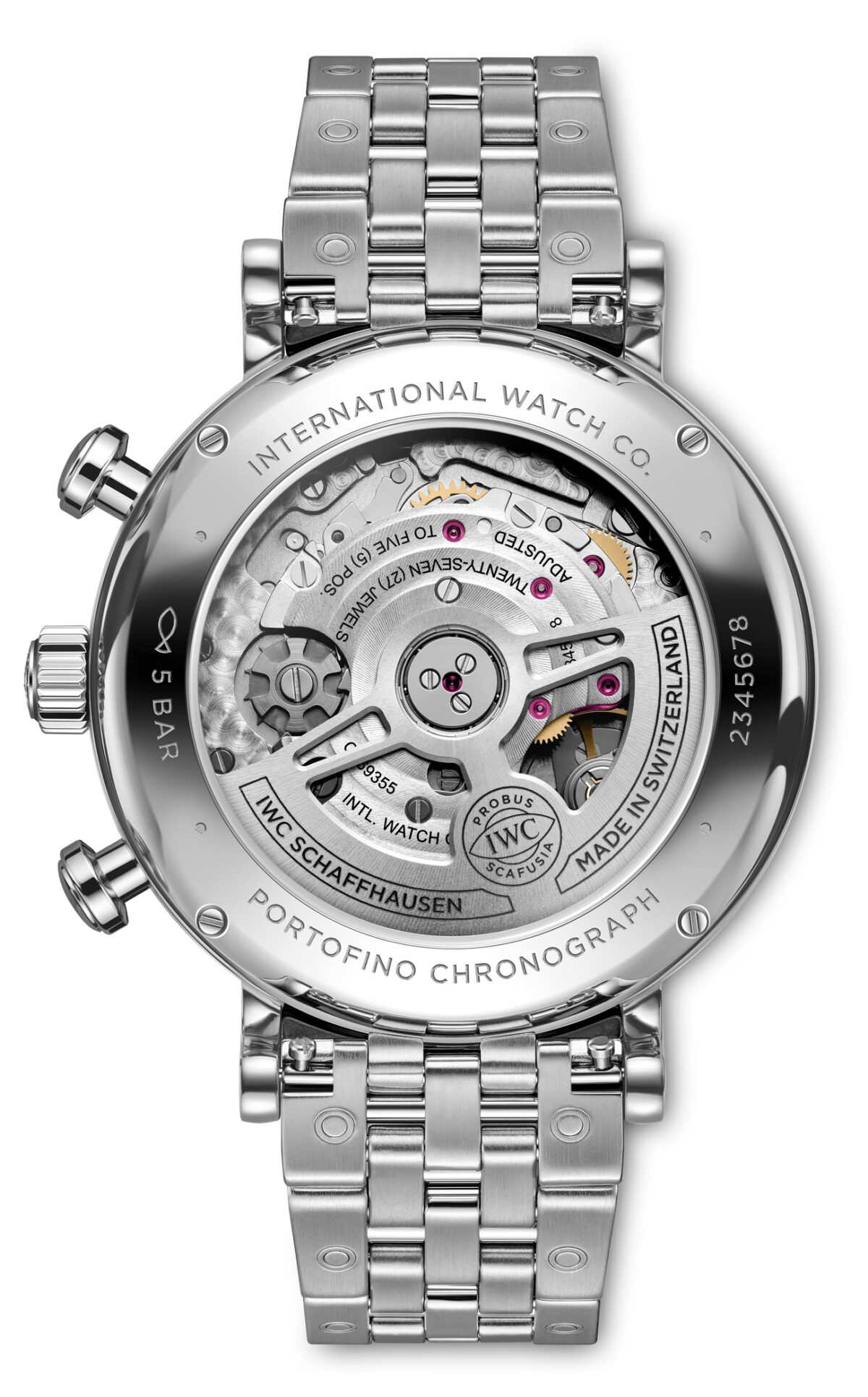 IWC creates crossover Portofino chronograph with integrated steel ...
