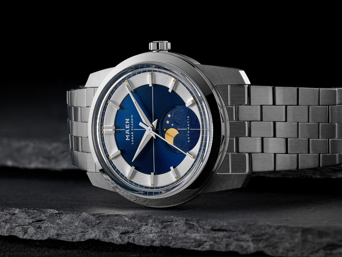 Maen returns to its roots with blue and salmon Moonphase models ...