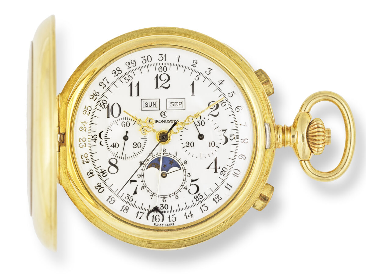 Chronoswiss founder Gerd Rüdiger Lang’s watch collection goes under the ...