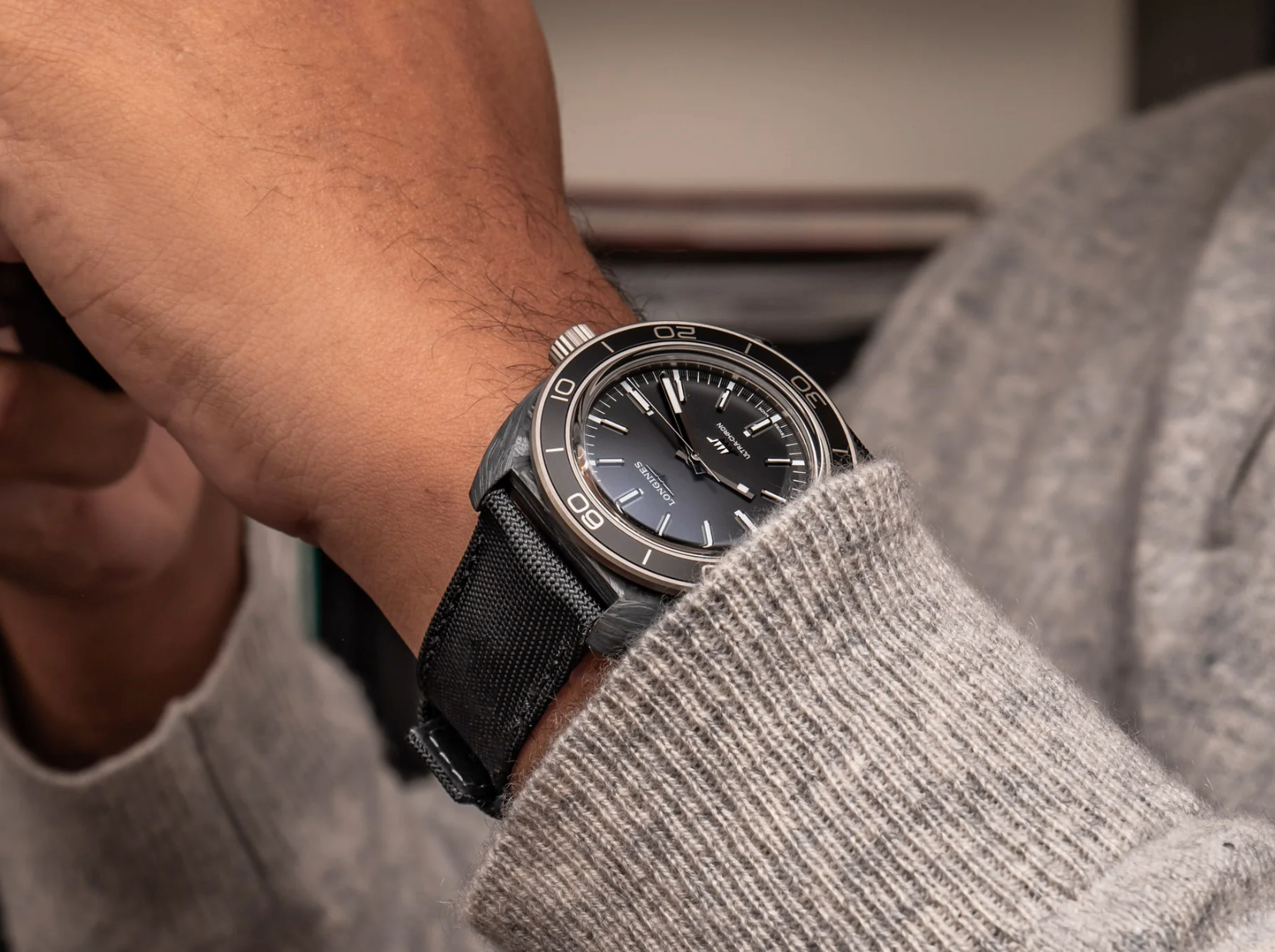 Longines launches first carbon watch - WATCHPRO USA