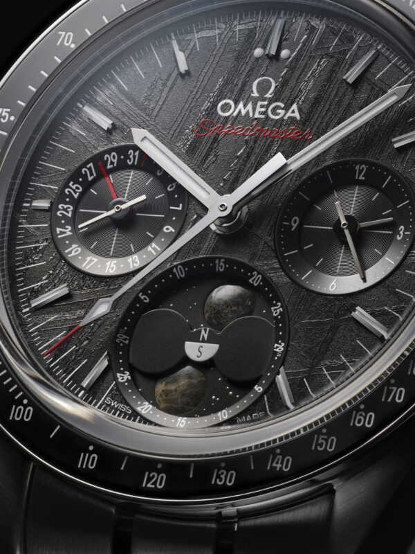 Meteorite-dialed Omega Speedmasters show both sides of the moon ...