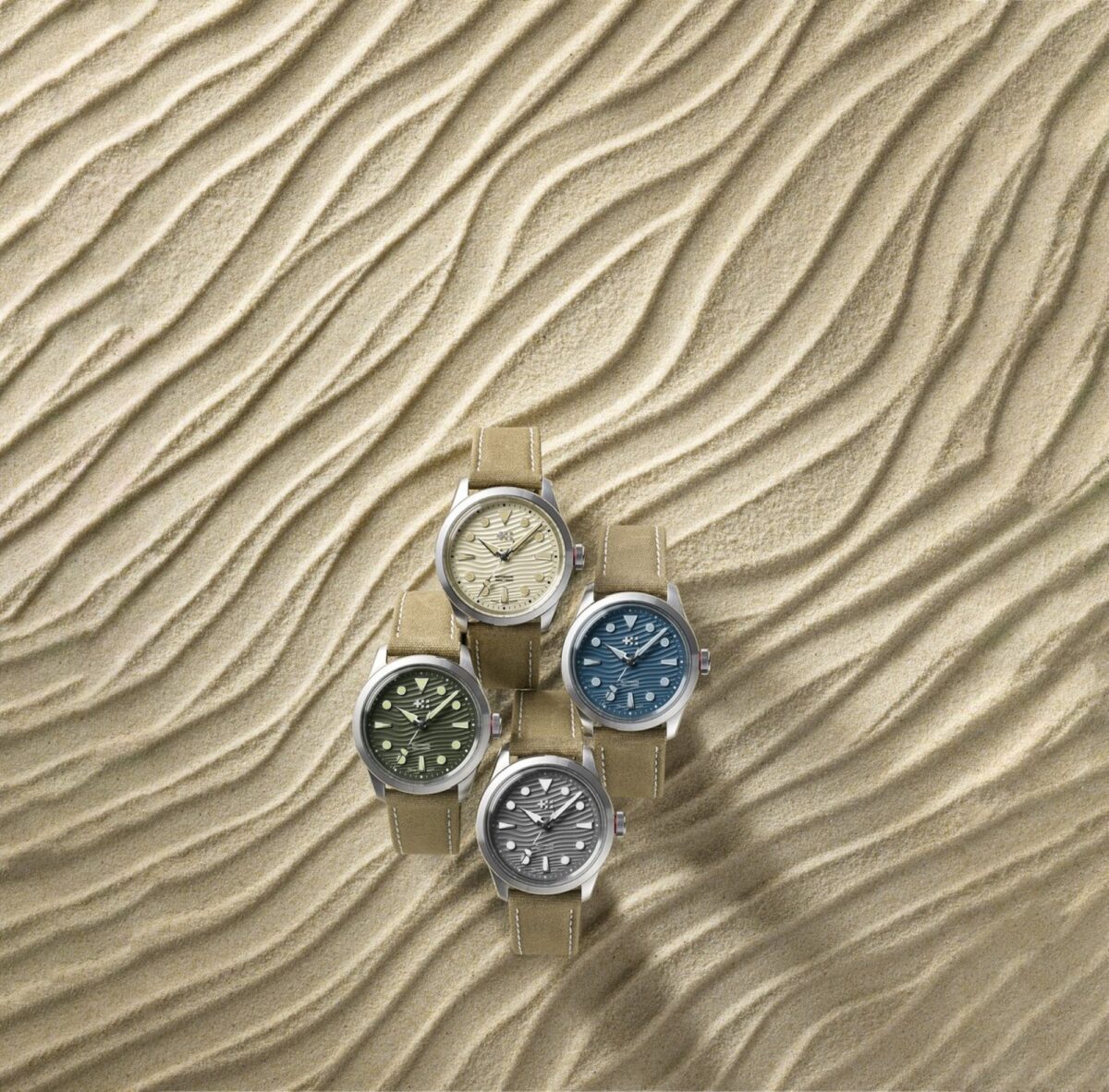 Christopher Ward launches new C65 Dune Aeolian collection