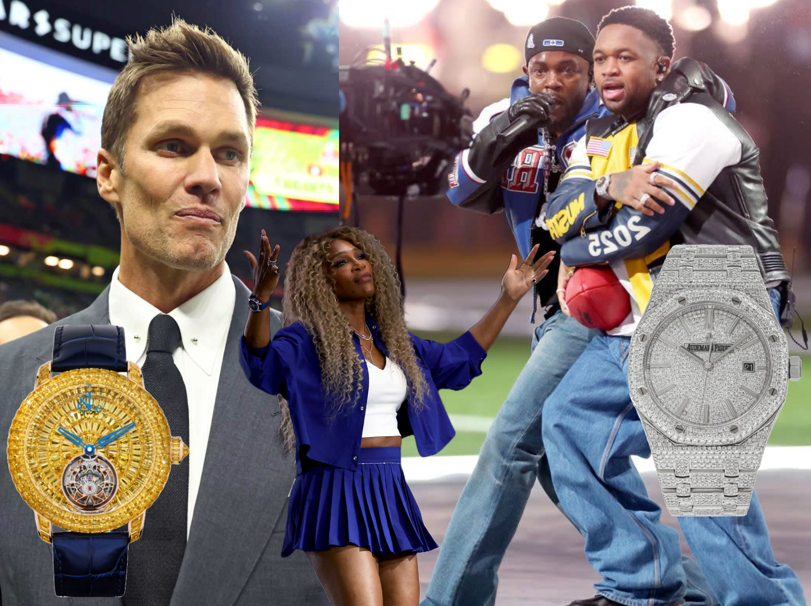 WATCH FACES: Celebrity watches at the 2025 Super Bowl