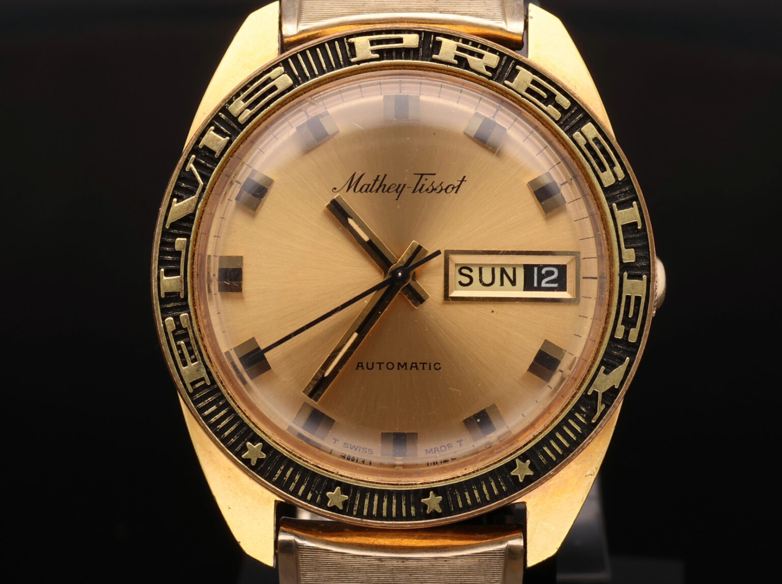 Rare Elvis Presley Mathey-Tissot watch heads to auction - WATCHPRO USA