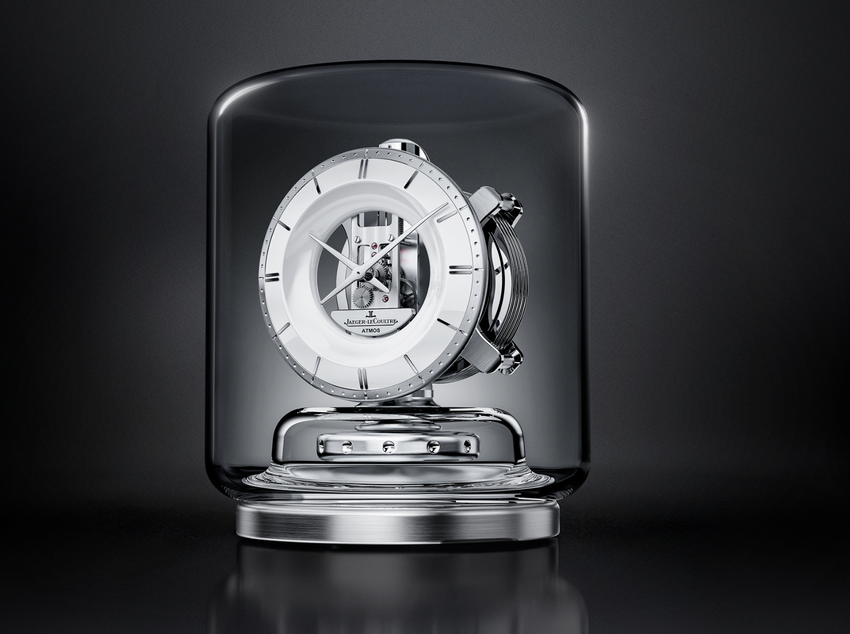 Jaeger-LeCoultre launches Atmos Infinite ‘Halo’ clock