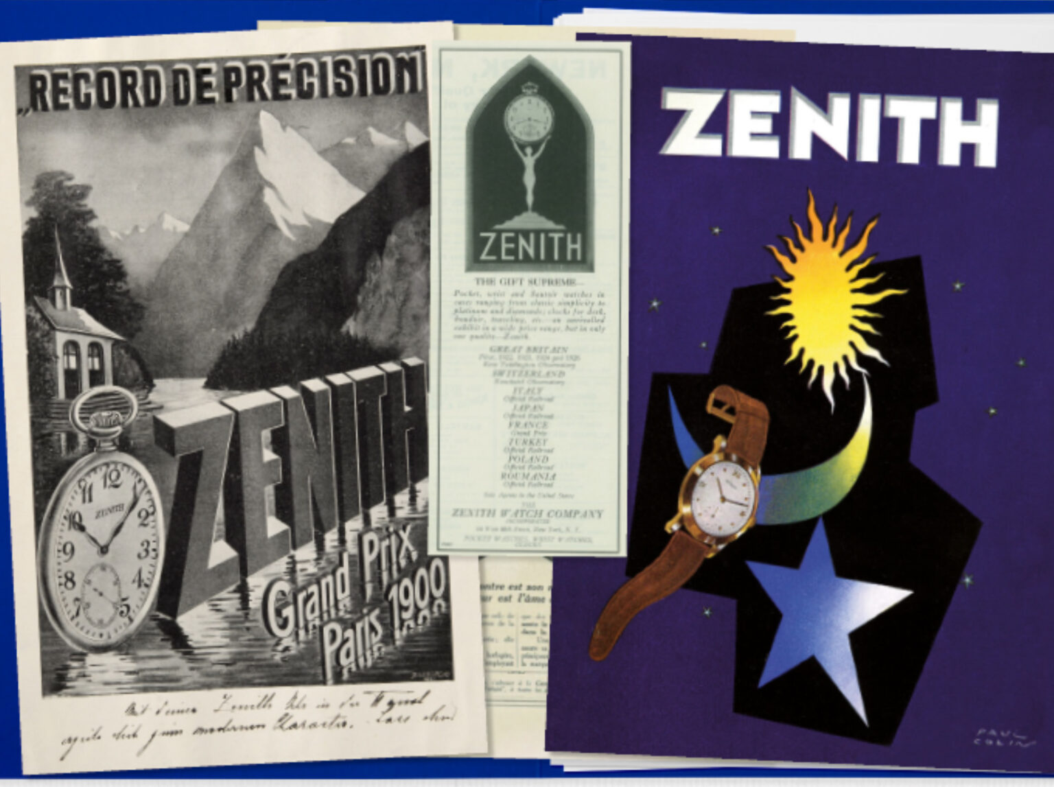 An ode to Zenith’s vintage posters - WATCHPRO USA