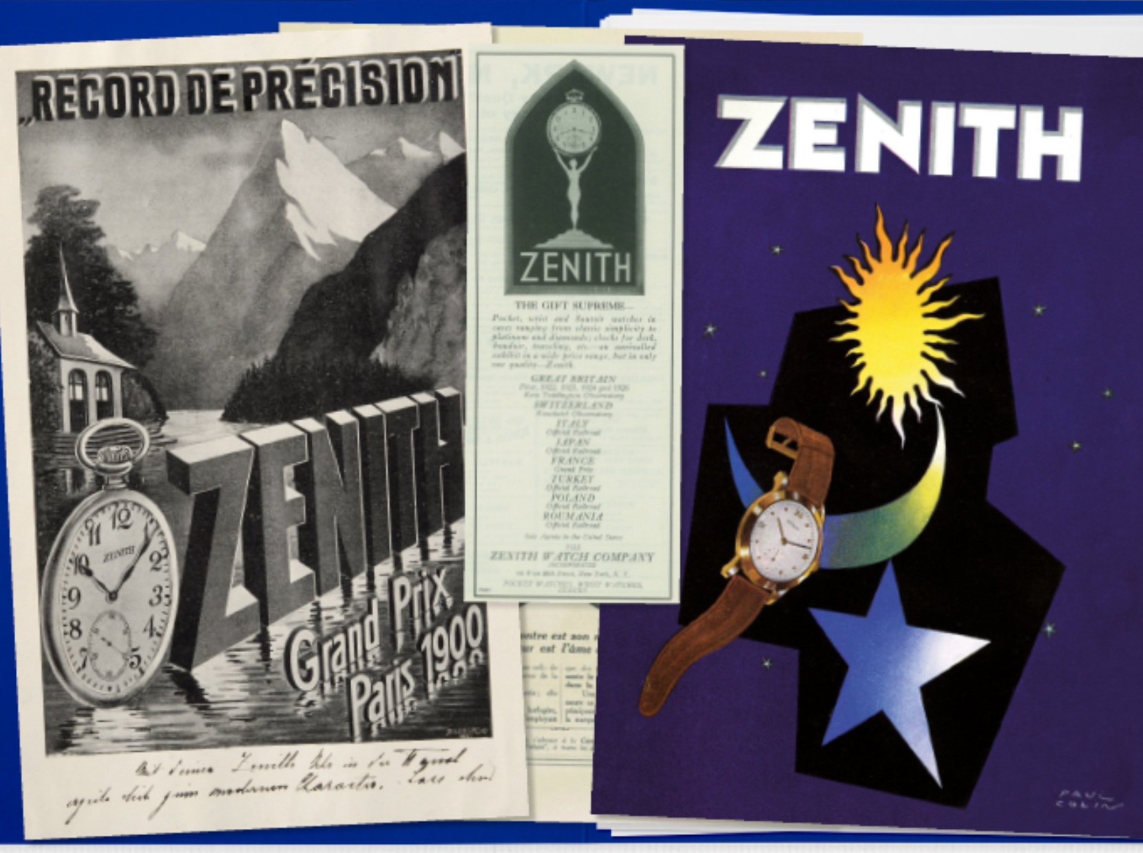 An ode to Zenith’s vintage posters - WATCHPRO USA