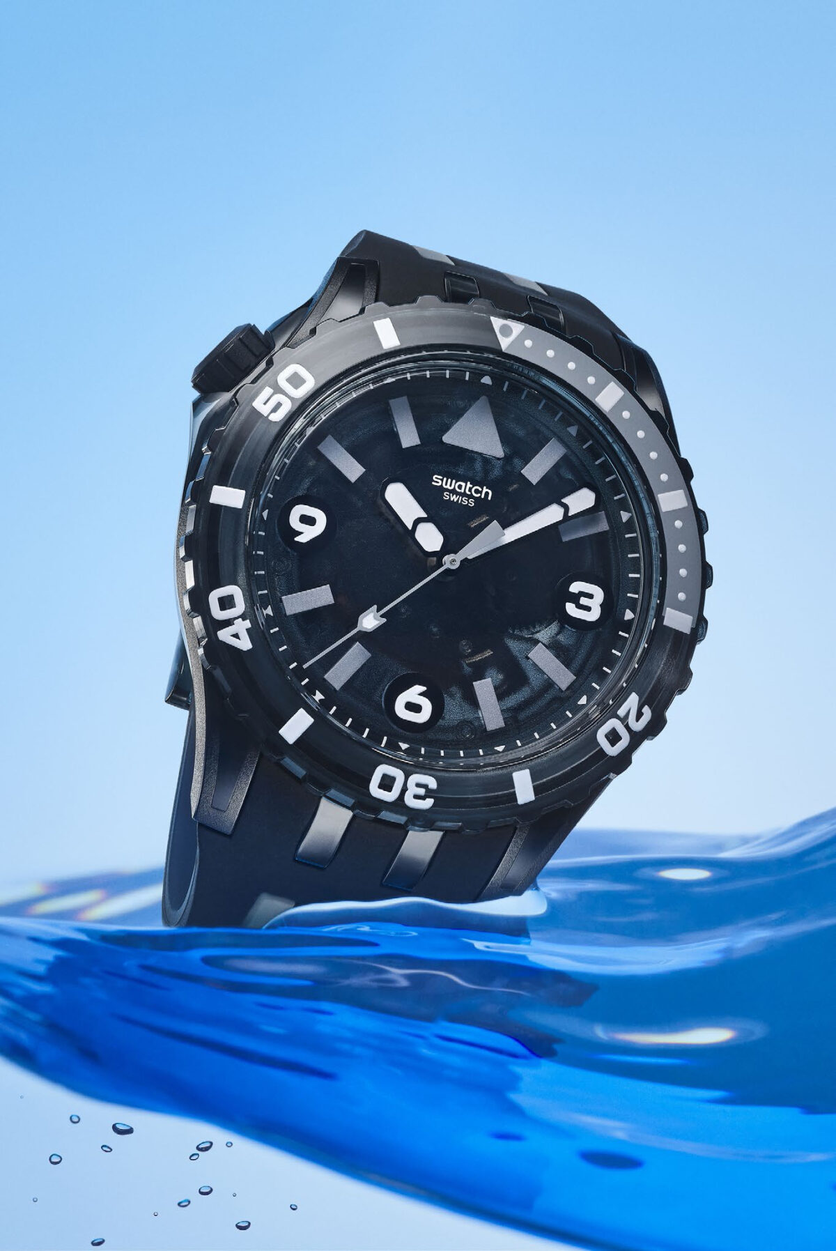 Sustainable Swatch dive watch rises from the deep - WATCHPRO USA