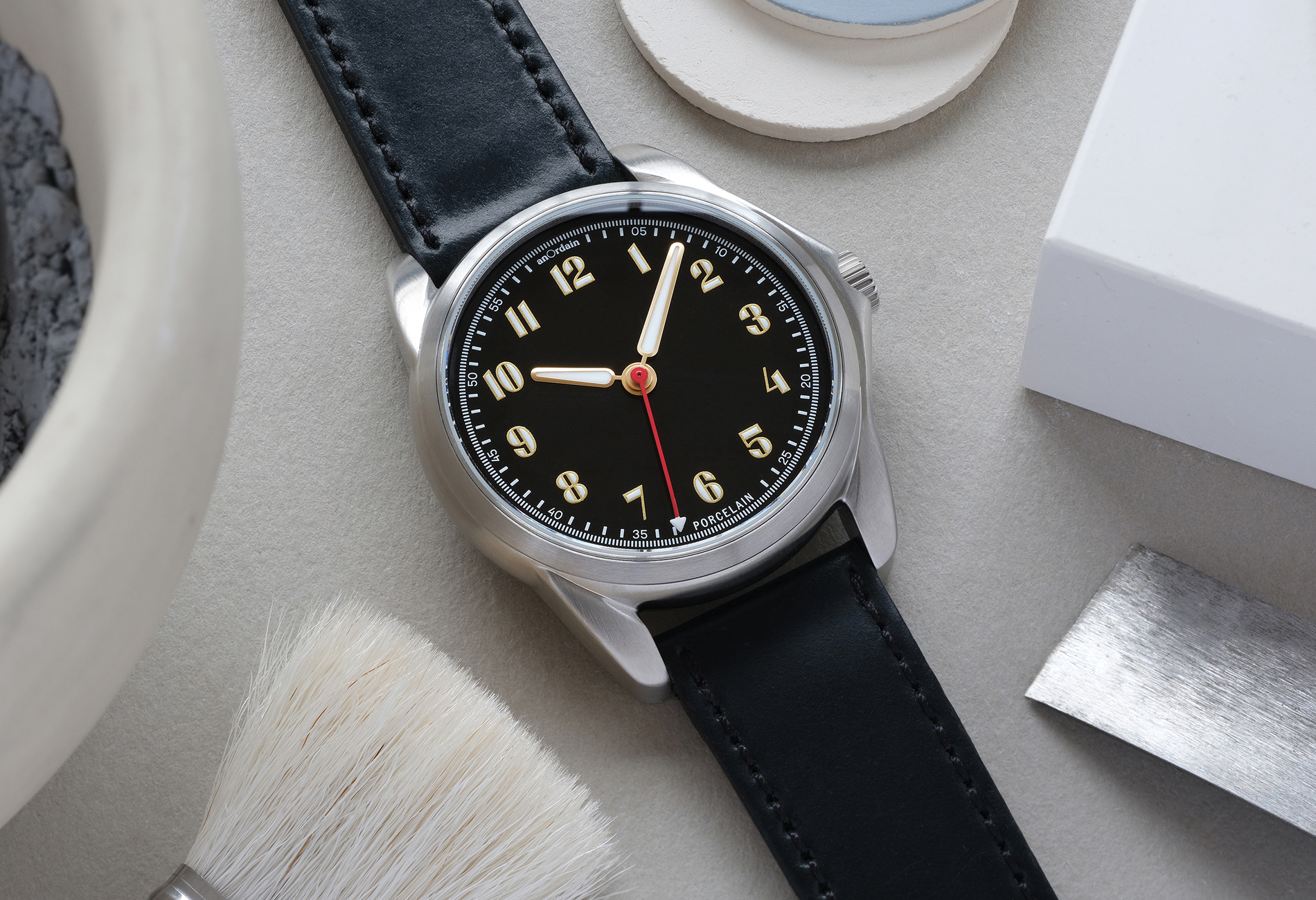 anOrdain expands from enamel into porcelain-dialed watches - WATCHPRO USA
