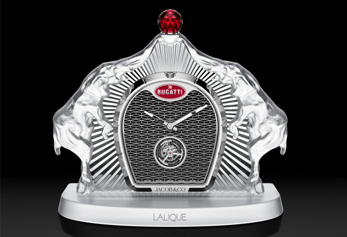 Jacob & Co. makes $240,000 table clock with Bugatti and Lalique ...