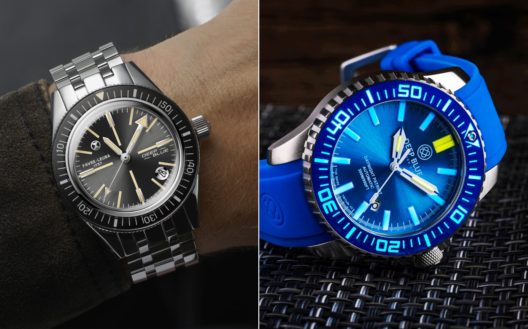 Favre Leuba sued for reviving the name of its own 1964 Deep Blue dive ...