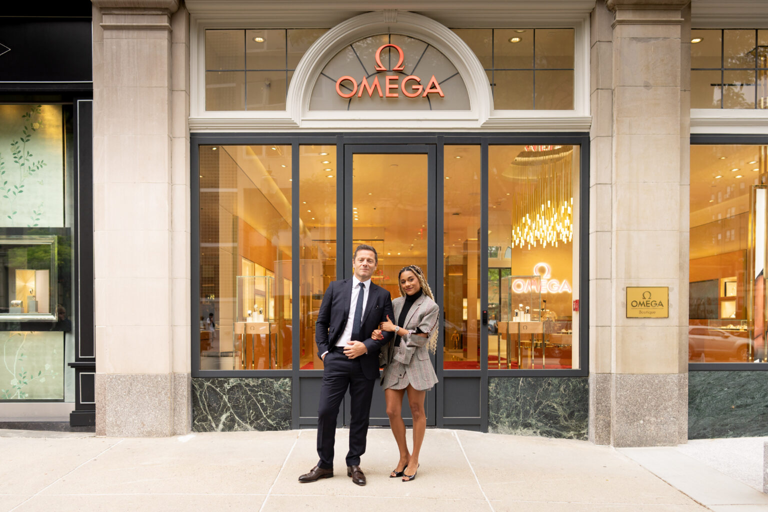 Take a tour of Omega's newest boutique on Boston's famous Newbury ...