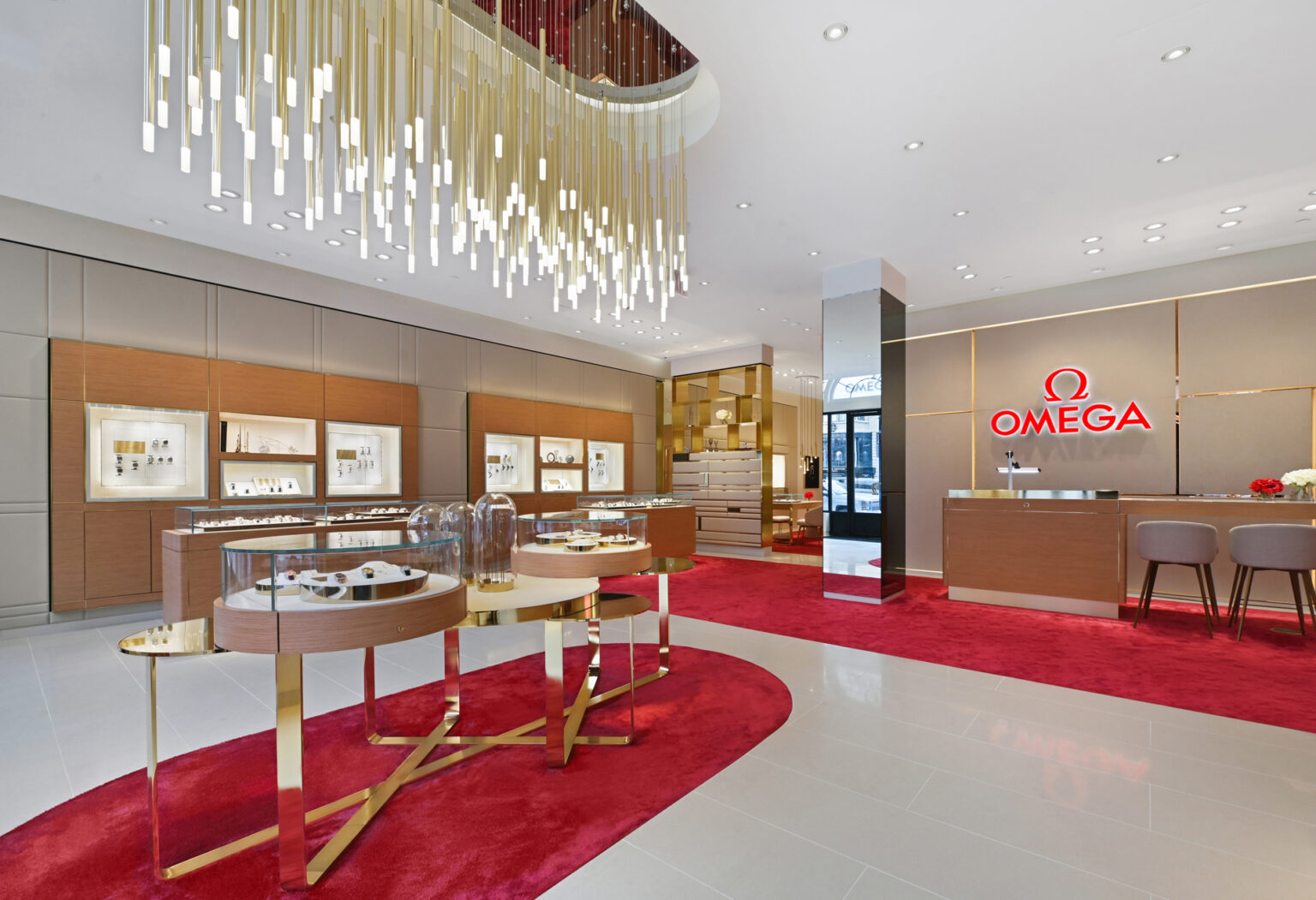 Take a tour of Omega's newest boutique on Boston's famous Newbury ...