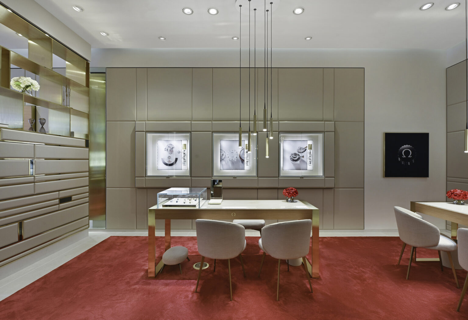 Take a tour of Omega's newest boutique on Boston's famous Newbury ...