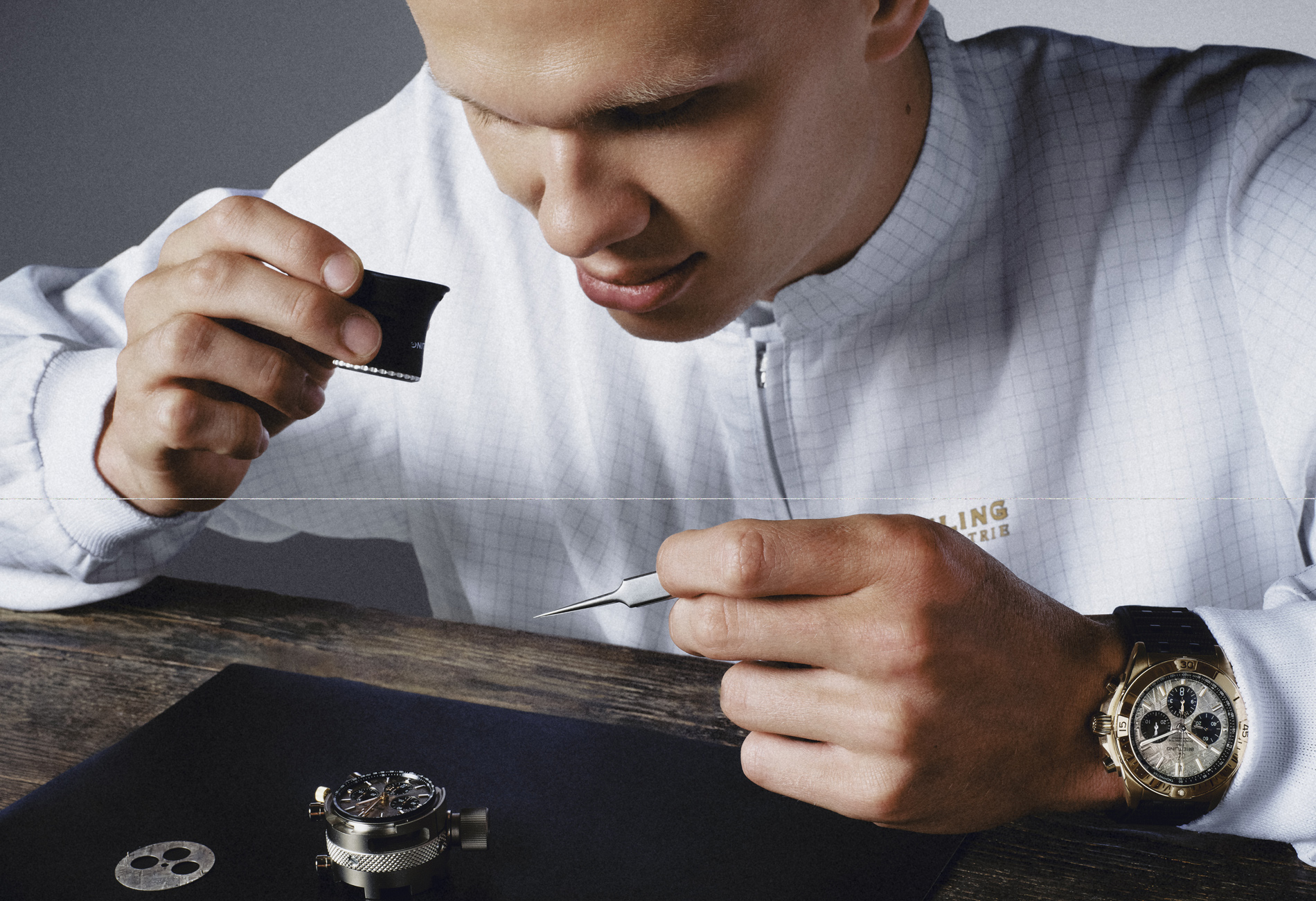 Erling Haaland hits back of the net with meteorite-dialled Breitling ...