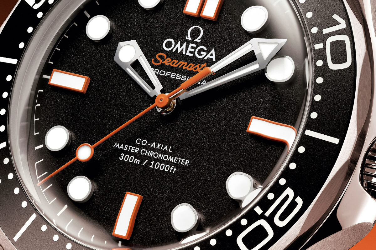New Omega Seamaster 300m diver orange