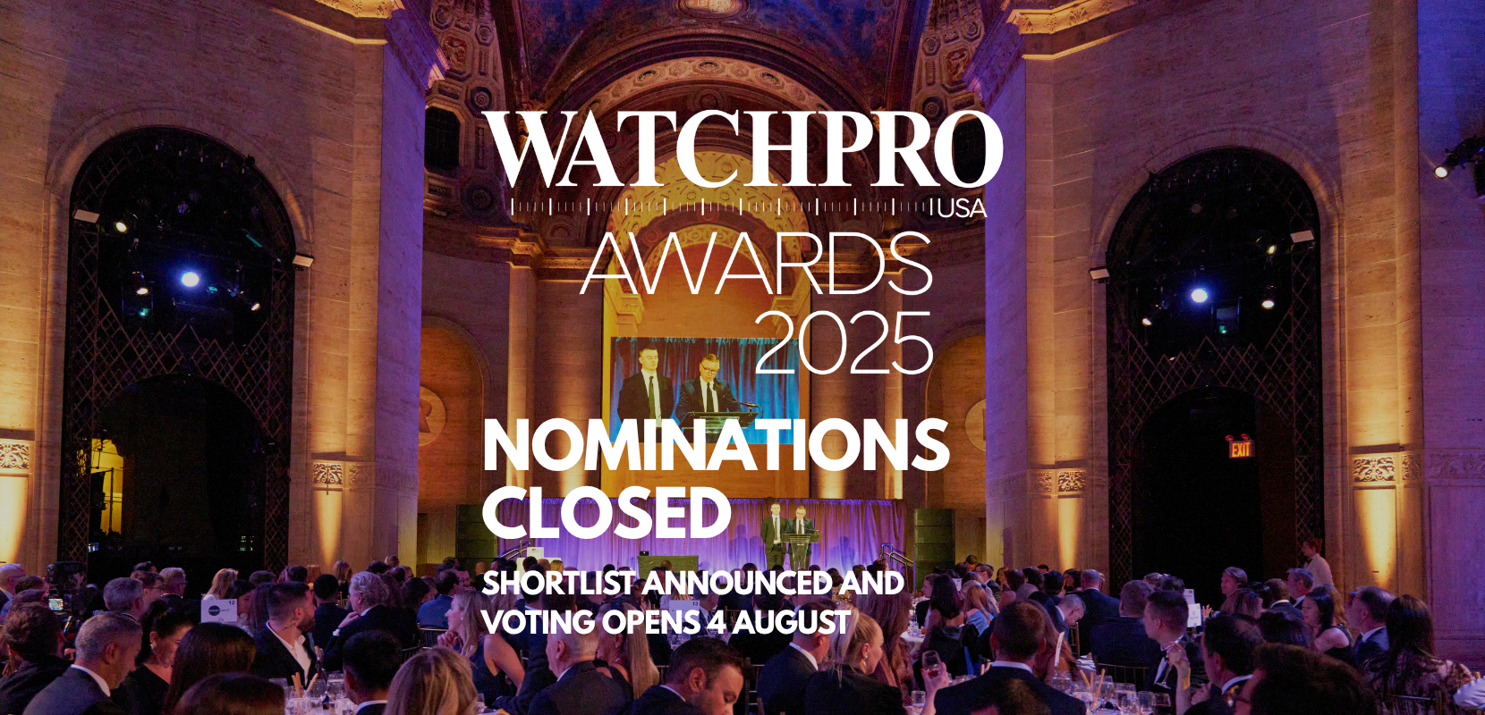 Nominations close today for WatchPro USA Awards 2025 - WATCHPRO USA