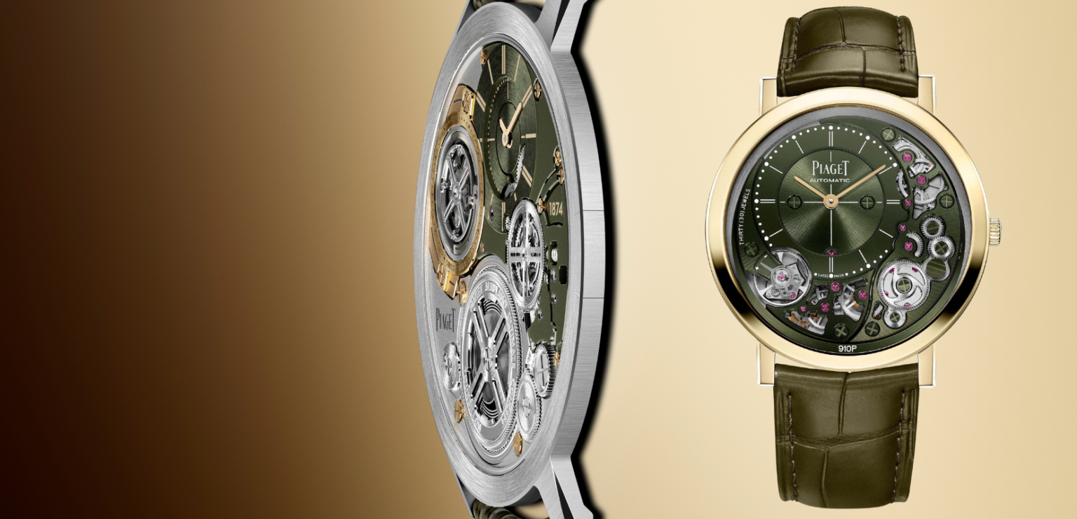 Piaget expands Altiplano collection with ultra-thin khaki and gold ...