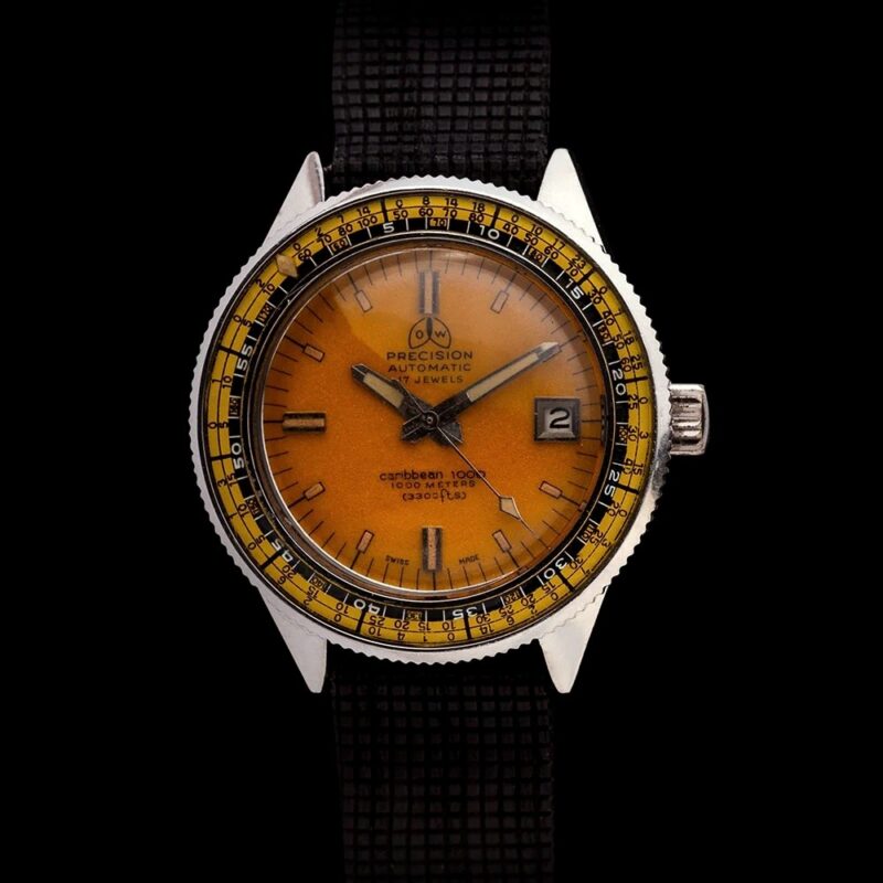 Ollech & Wajs reimagines 1960s Caribbean dive watch - WATCHPRO USA