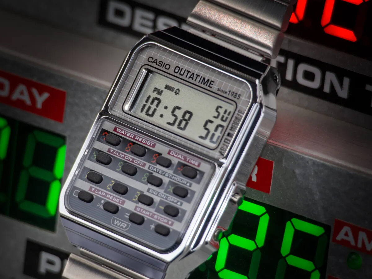 Marty McFly's Back to the Future Casio watch returns