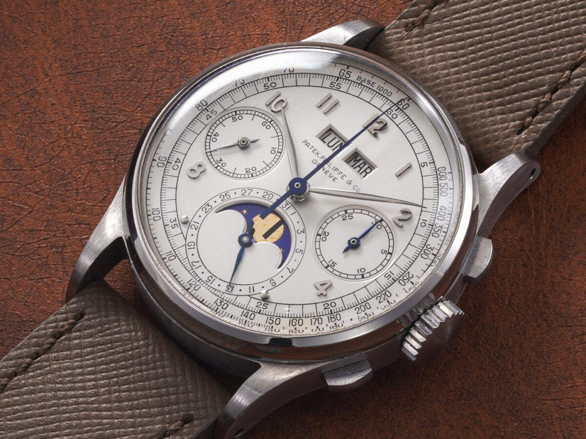 Patek Philippe 1518 in steel sells for record CHF 12 million