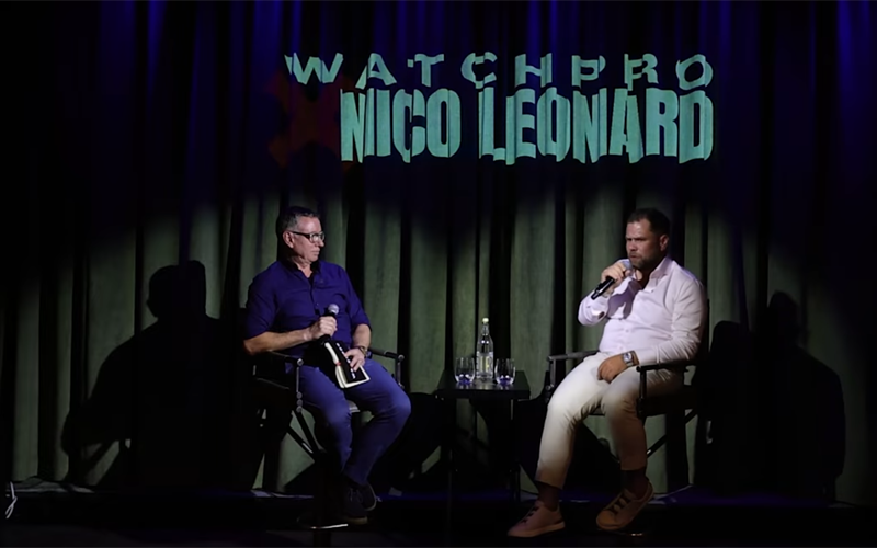 WatchPro spars with Nico Leonard at Dubai Watch Week - WATCHPRO USA