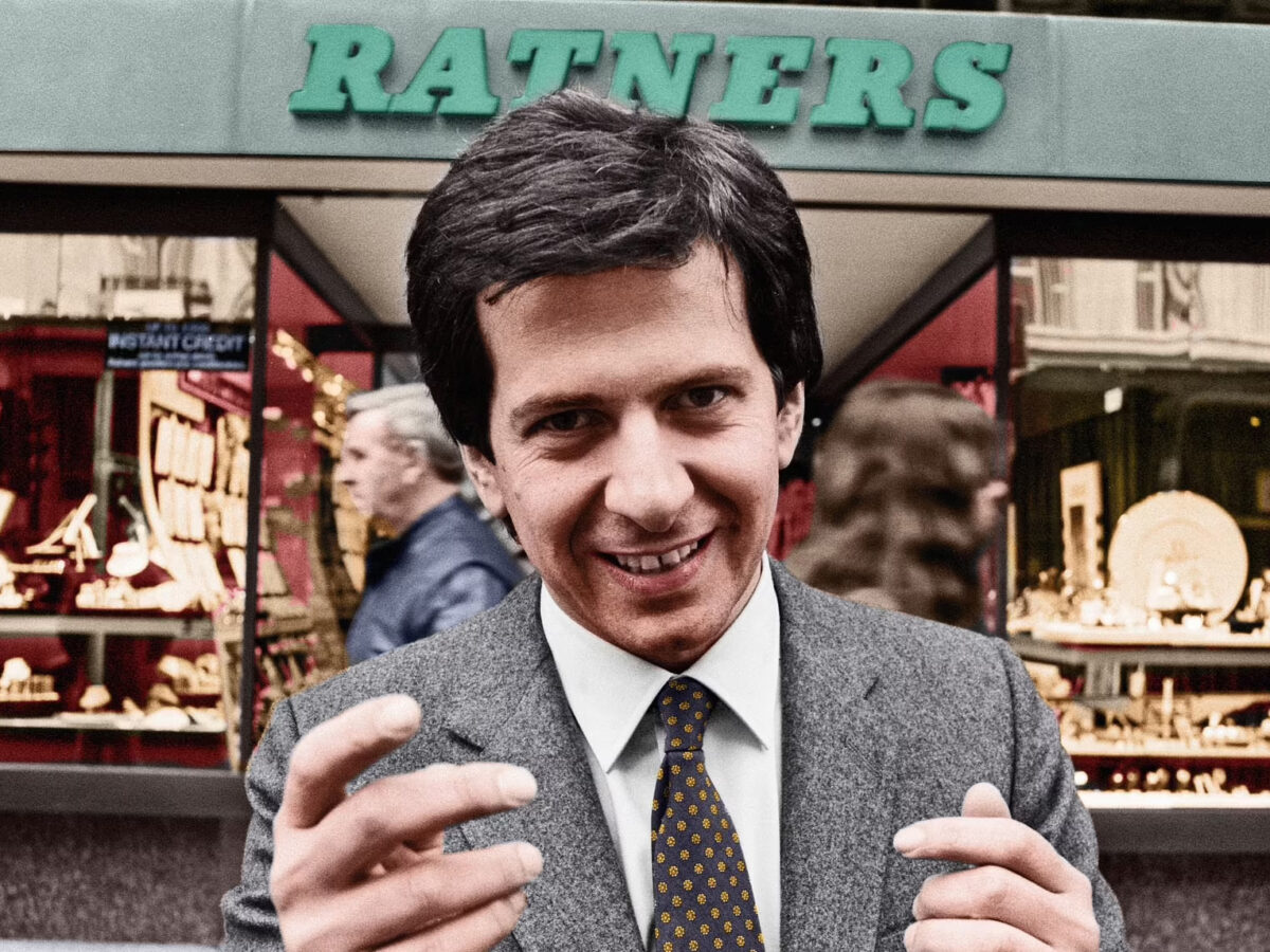 Gerald Ratner agitates to buy Ernest Jones and H Samuel