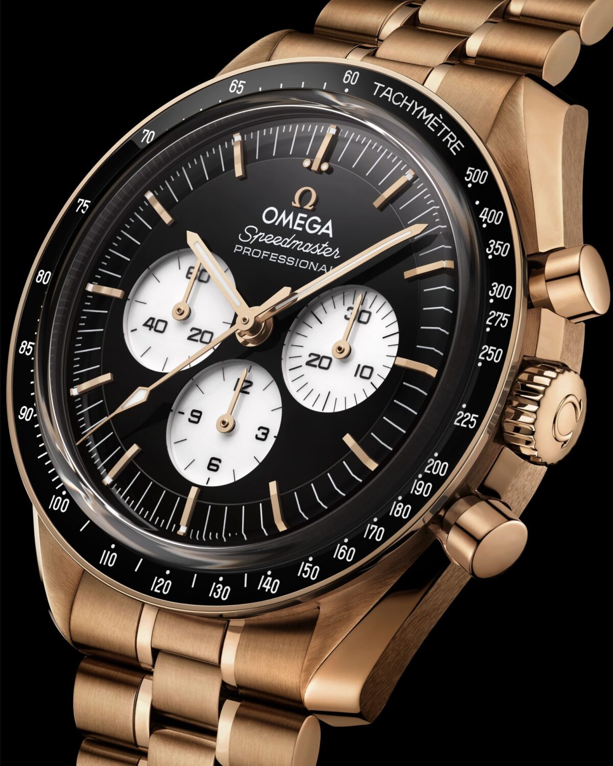 New Omega Seamaster Moonwatches Land With Reverse panda dials