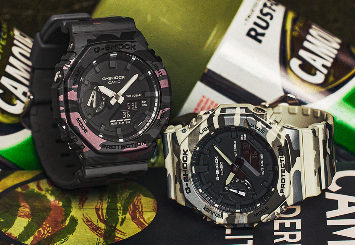 G-SHOCK brings camouflage back to the wrist with new launch