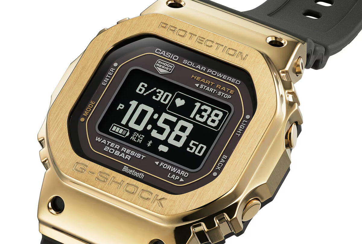 G-Shock Move fitness watches upgraded to silver and gold - WATCHPRO USA