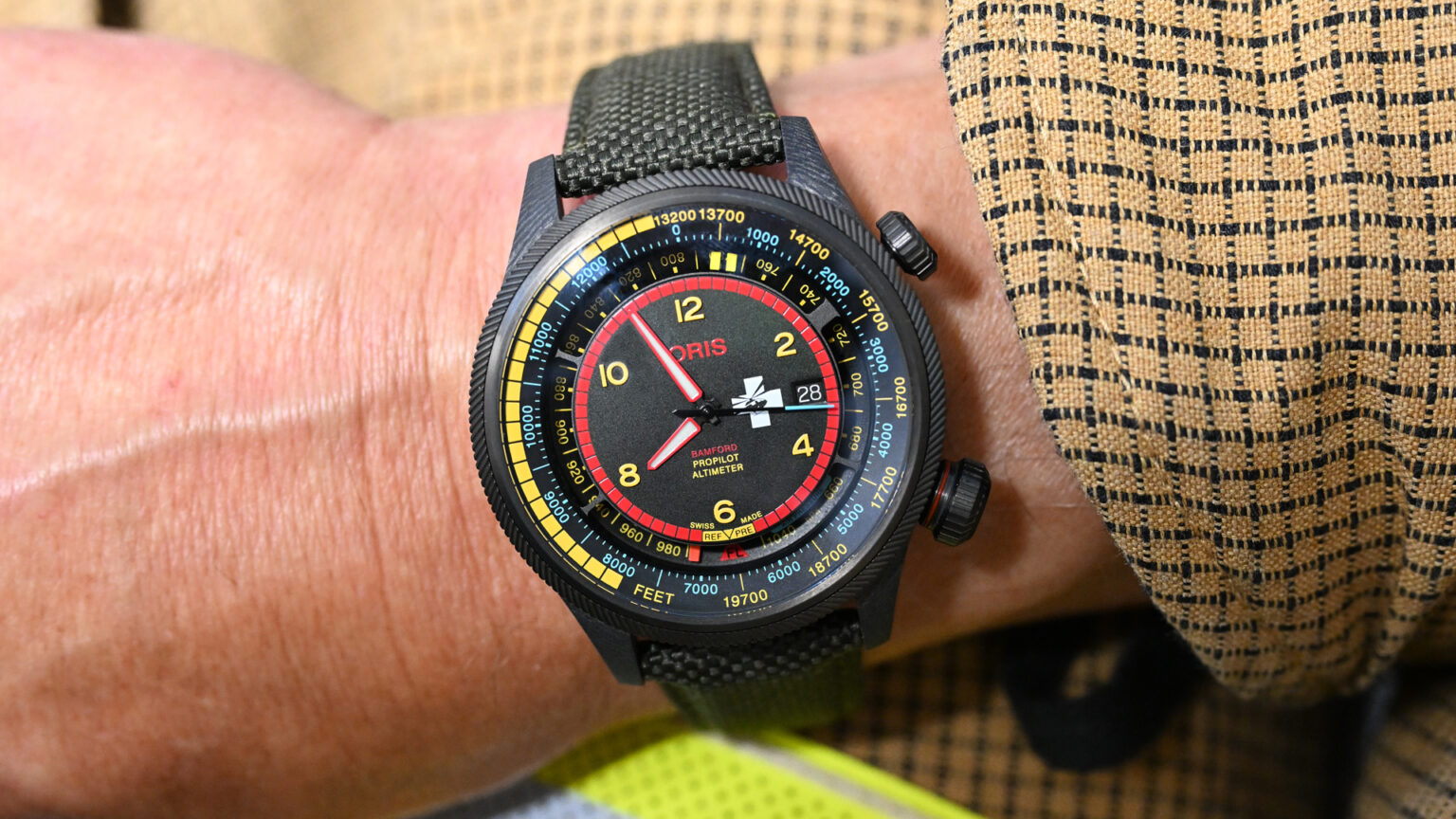 Oris and Bamford raise £15,000 for London's Air Ambulance