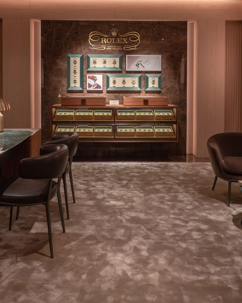 Bucherer has opened three Rolex boutiques in a month