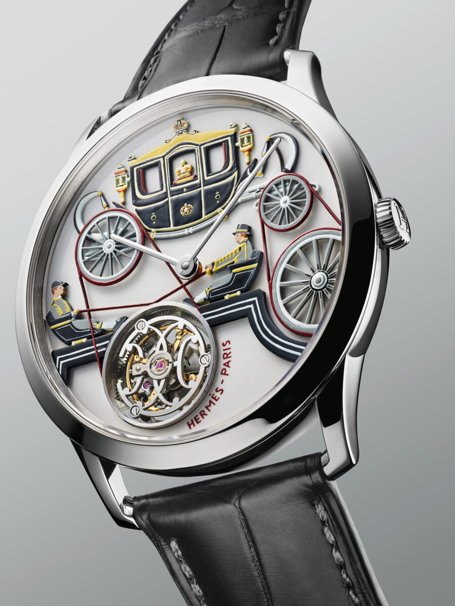 Hermès limited-edition Slim d’Hermès Stately Wheels