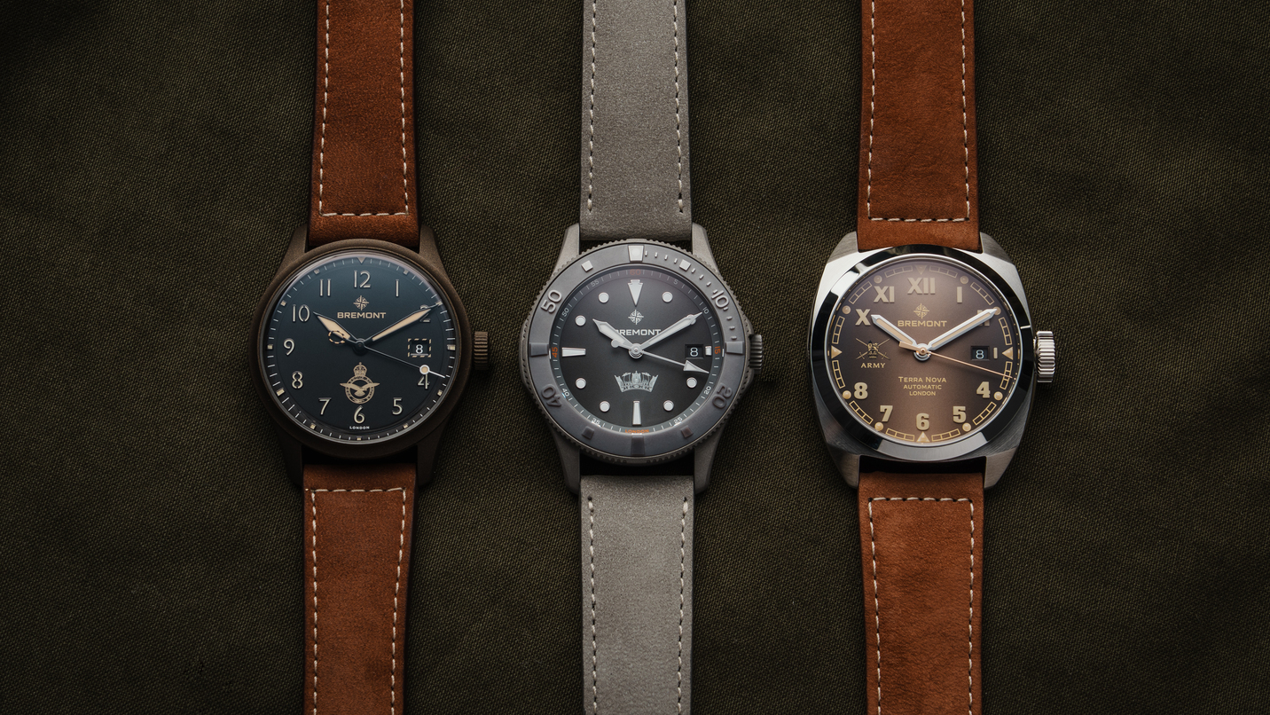 Bremont Revives HMAF Collection With Three New military watches