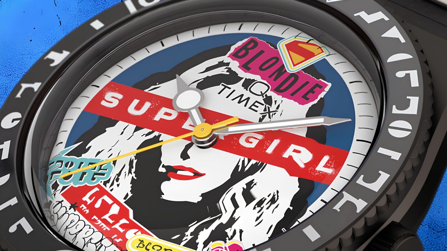 Blondie and Supergirl mashup makes it onto Timex dial